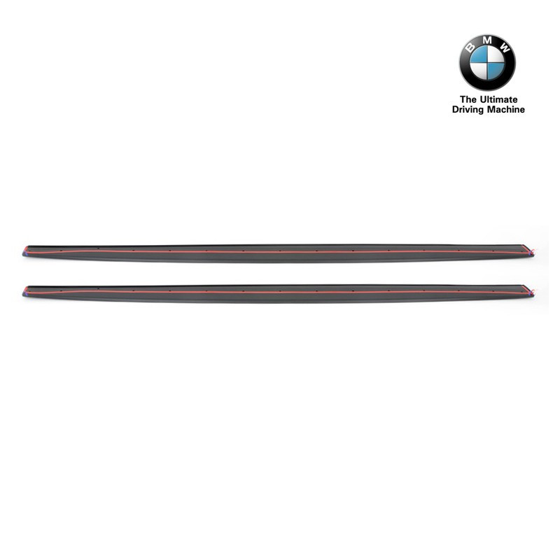 Genuine BMW M4 M Performance Side Skirt Blades - Matt Black