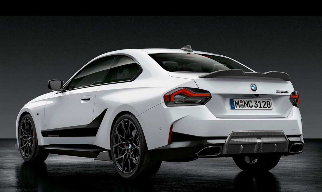 GENUINE BMW G42 2 SERIES COUPE M PERFORMANCE DOOR AND BONNET STICKERS ...