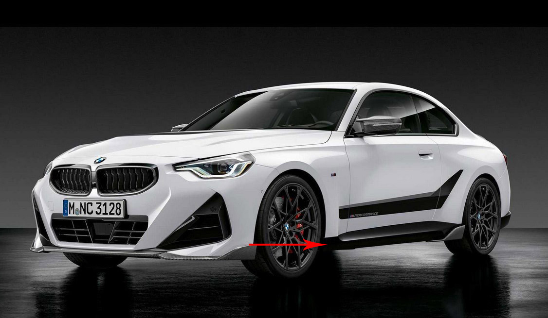 BMW - 2 Series - G42 Coupe (2022+) - Exterior - Side Skirts - SSDD ...