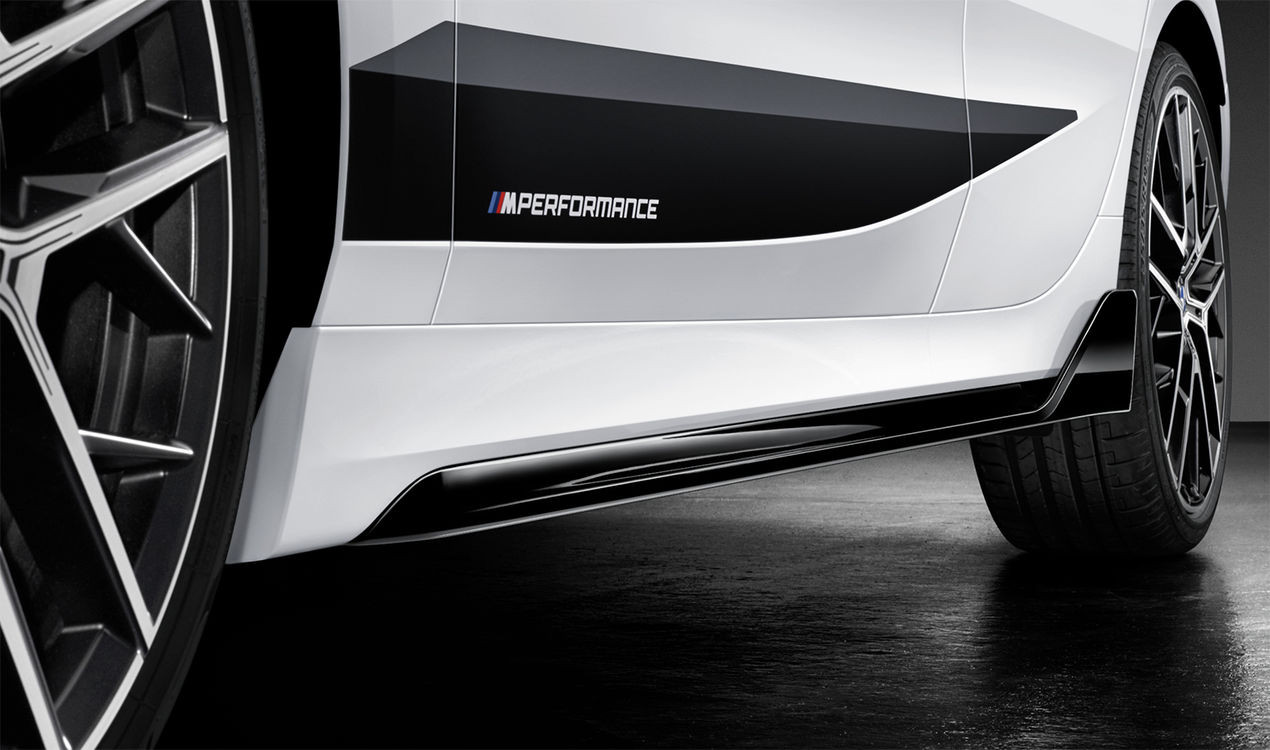 Genuine BMW F40 M Performance Gloss Black Side Skirt Extensions - SSDD ...