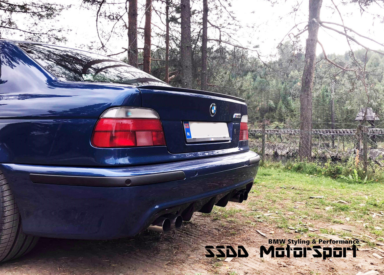 E39 M5 Msport Finned GT Aero Carbon Fibre Rear Diffuser