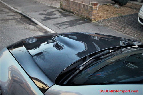 E92 E93 M3 GTR Style Vented Carbon Fibre Bonnet - SSDD MotorSport Ltd