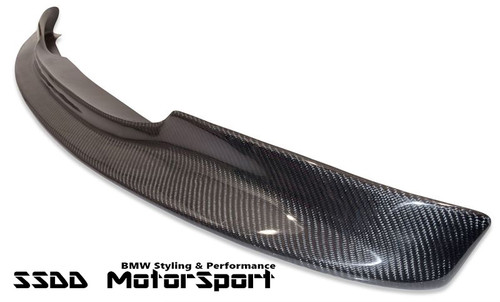 E46 M3 CSL Inspired Full Width Carbon Fibre Front Splitter