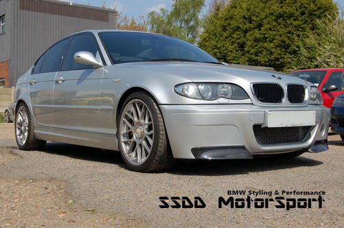 E46 M3 CSL Style Bumper with Corner or Full Width Splitter