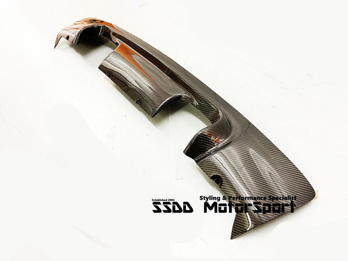 BMW E46 M3 CSL Style Rear Diffuser Full Carbon - SSDD MotorSport Ltd