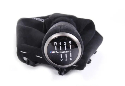 GENUINE BMW M Performance F30 F32 F36 Carbon Alcantara Short Shift Knob ...