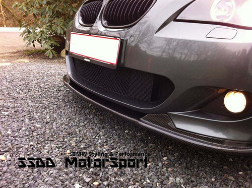 RENNESSIS E60 E61 MSPORT Carbon Fibre Aero Front Splitter