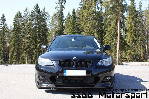 RENNESSIS E60 E61 MSPORT Carbon Fibre Aero Front Splitter