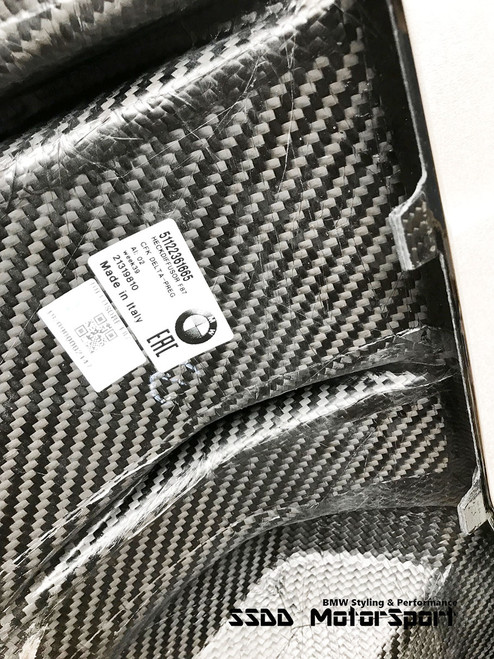 Genuine BMW F87 M2 M Performance Carbon Diffuser 51192361666