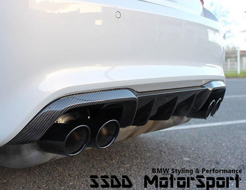 Genuine BMW F87 M2 M Performance Carbon Diffuser 51192361666