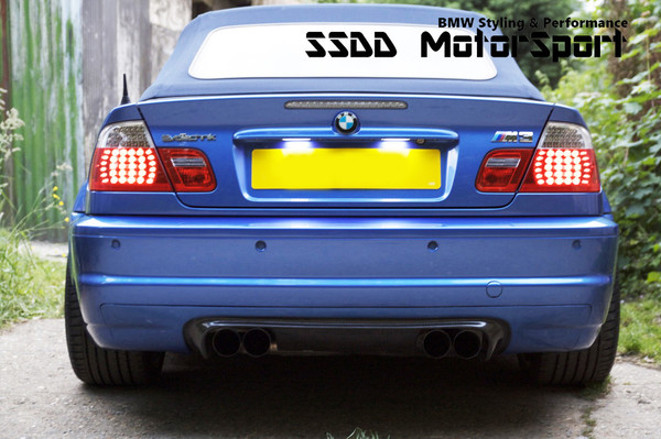 E46 M3 CSL Style Rear Diffuser Full or Half Carbon Fibre