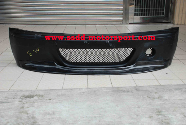 E46 M3 CSL Style Bumper with Corner or Full Width Splitter
