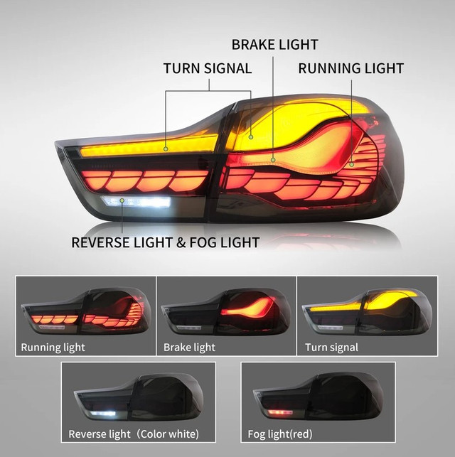 Genuine BMW M Performance 'Through-Flow' Carbon Fibre Spoiler for F22 ...