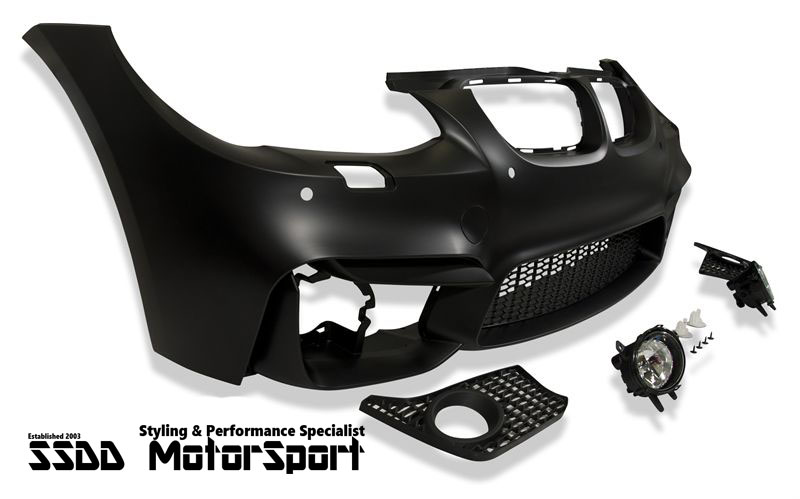 M4 Look Front Bumper Kit With Fogs for E92 E93 LCI 10-13 - SSDD ...