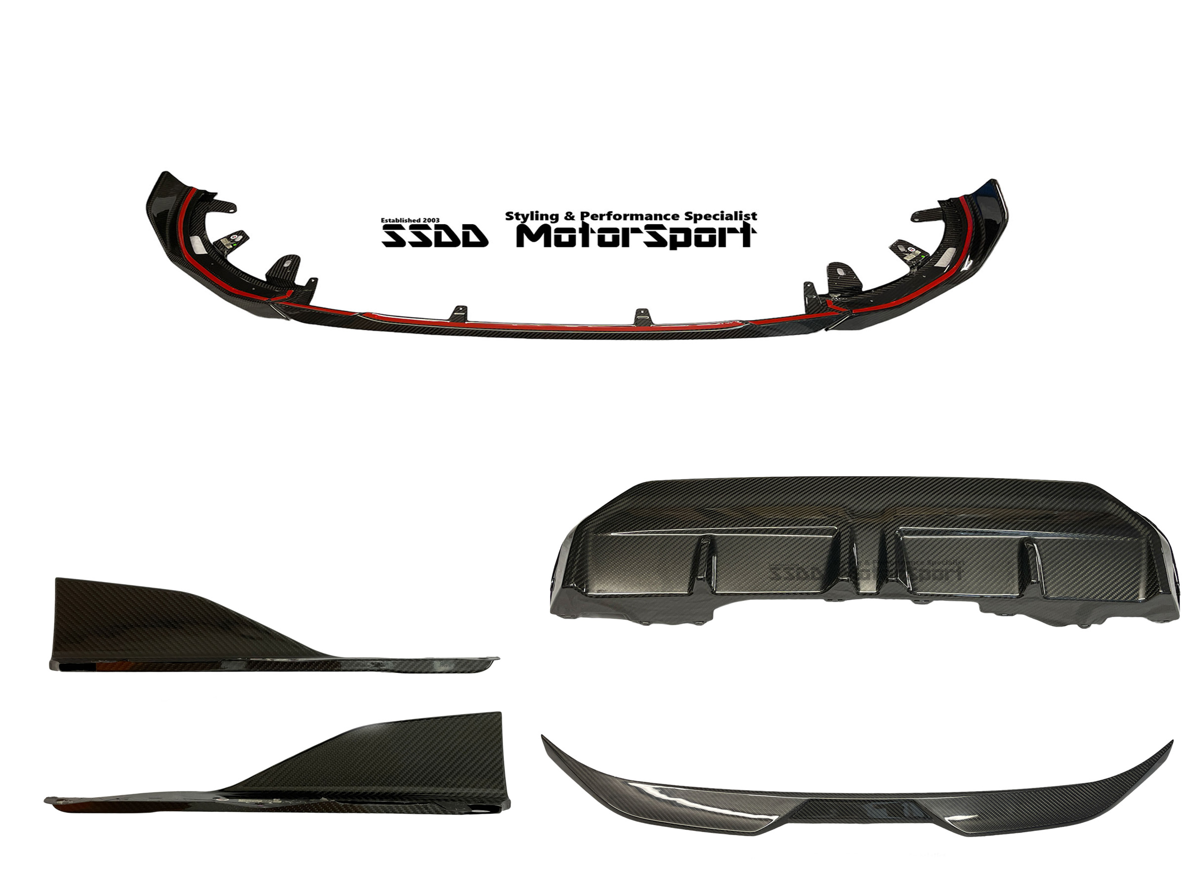 BMW G42 MSPORT & M240i Pre-Preg Carbon Fibre Kit - SSDD MotorSport Ltd
