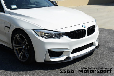 F80 M3 F82 F83 M4 CS Style Carbon Front Splitter