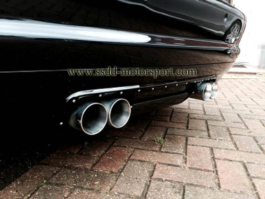 BMW E46 M3 Racing Carbon Fibre Add On Rear Bumper Diffuser