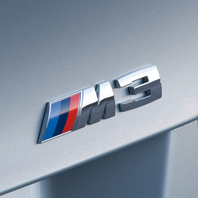 GENUINE BMW E90 E92 E93 M3 Rear Boot Badges Emblems - SSDD MotorSport Ltd