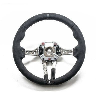 GENUINE BMW F80 M3 F82 M4 CS ALCANTARA STEERING WHEEL - SSDD MotorSport Ltd
