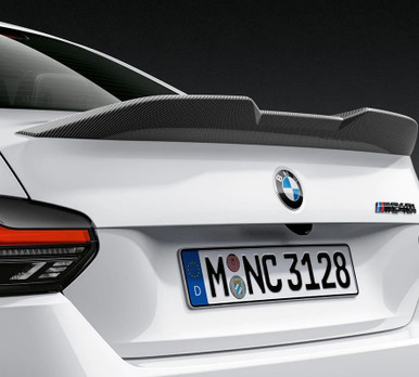 GENUINE BMW M PERFORMANCE CARBON REAR SPOILER - G42 COUPE, M240i - SSDD ...