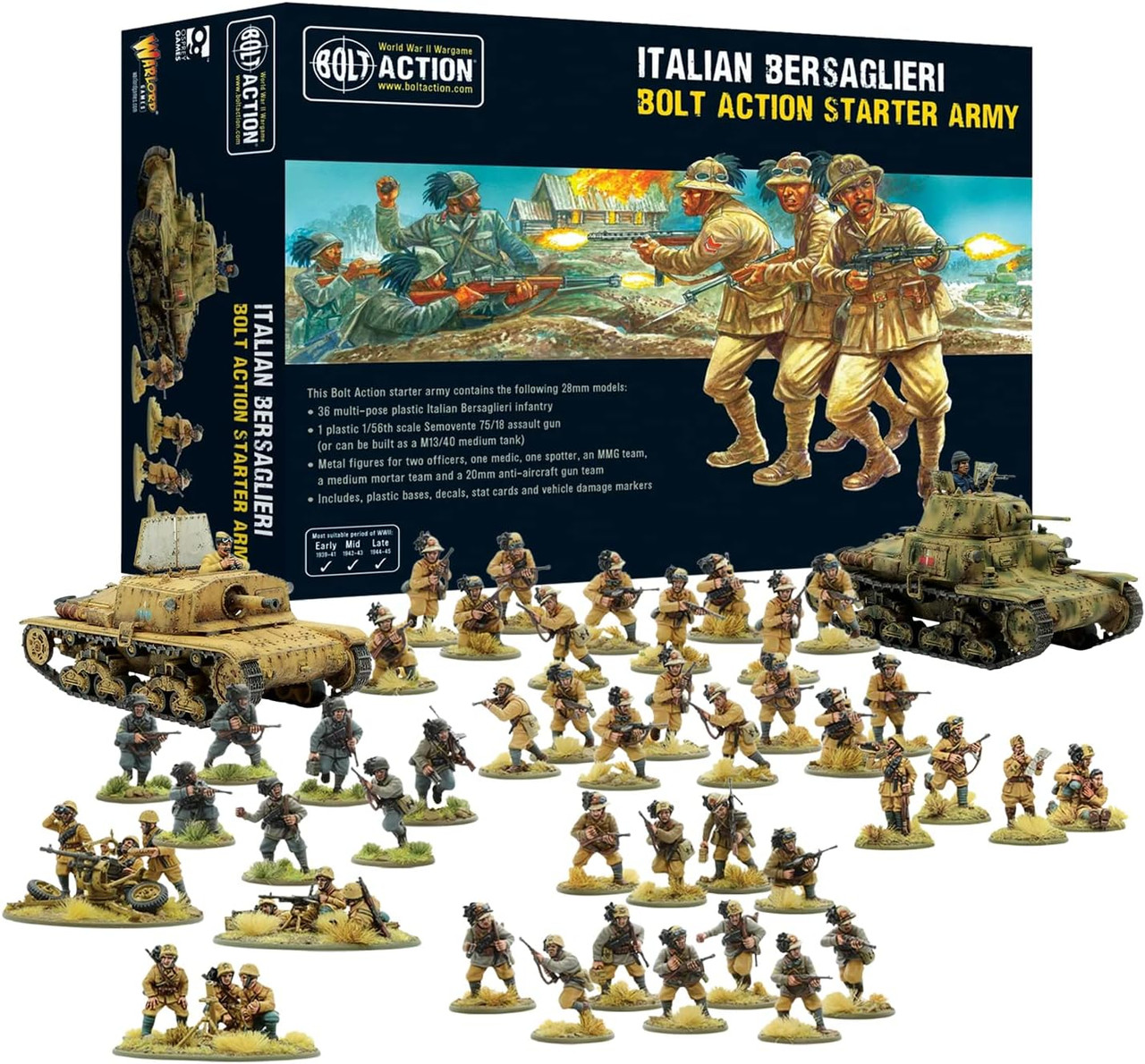 Bolt Action: Italian Bersaglieri Starter Army