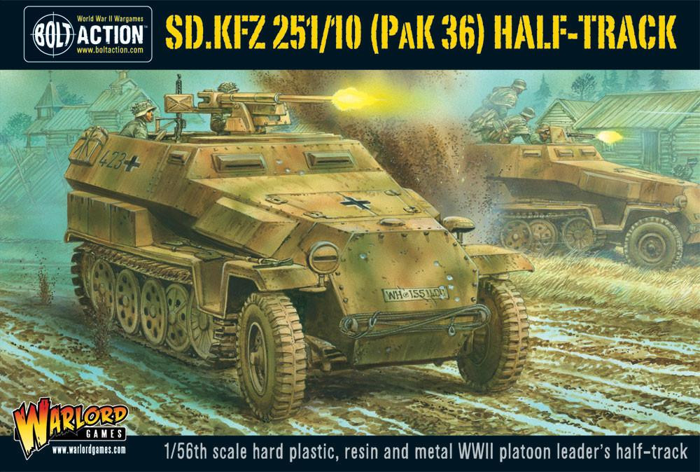Bolt Action: Sd.Kfz 251/10 PaK 36 Half-Track