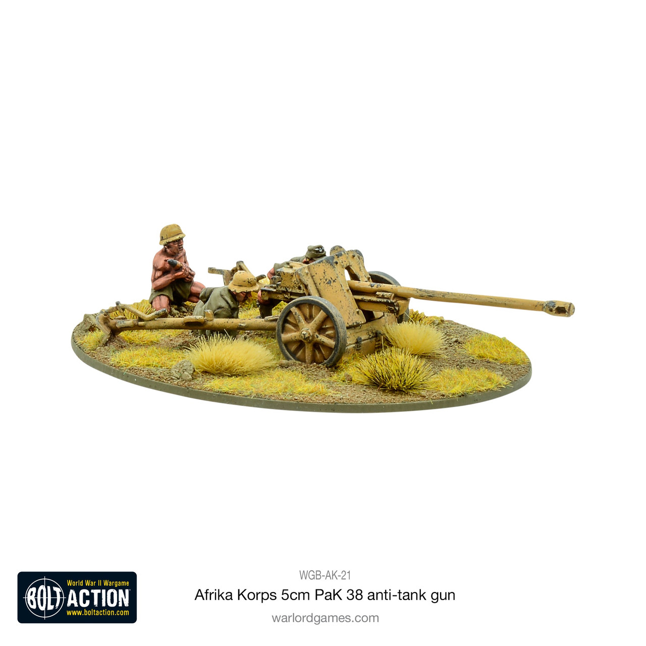 Bolt Action: Afrika Korps 5cm PaK 38 Anti-Tank Gun