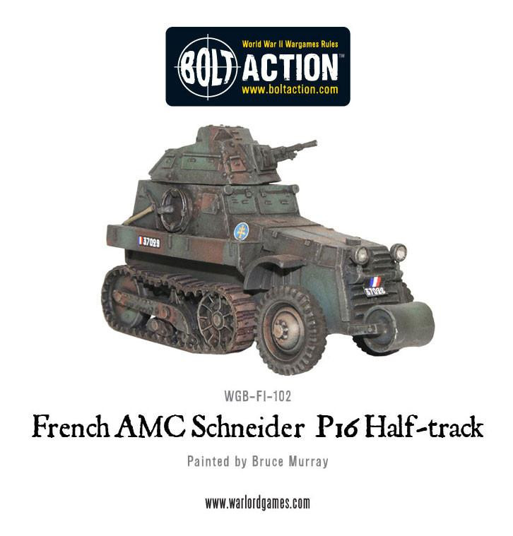 Bolt Action: AMC Schneider P16 Half-Track