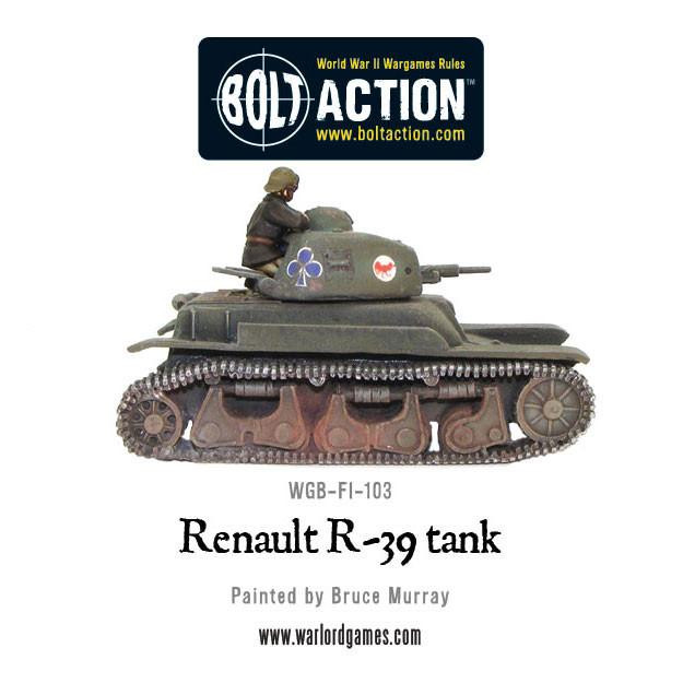 Bolt Action: Renault R39 Tank