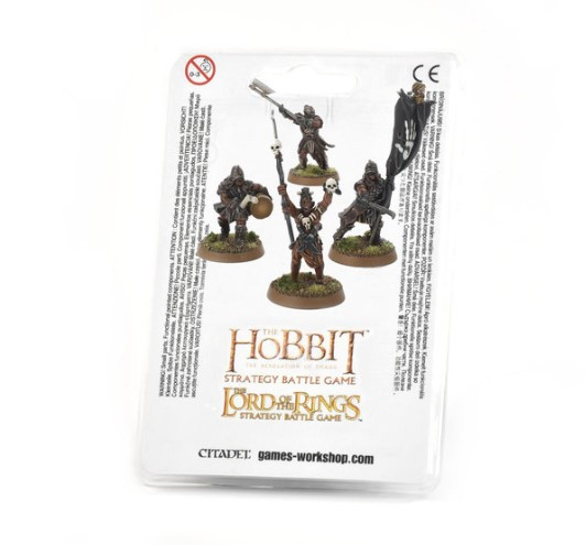 Middle-Earth: Uruk-Hai Scout Command Pack NIB