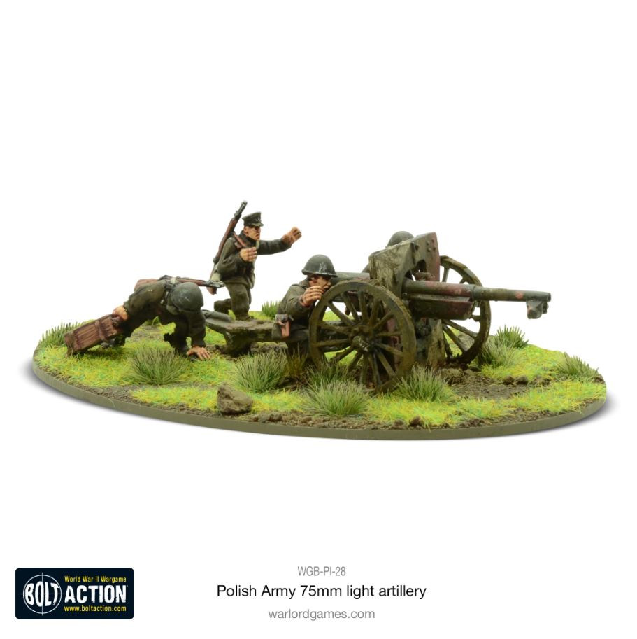 Bolt Action: Polish Army 75mm Light Artillery