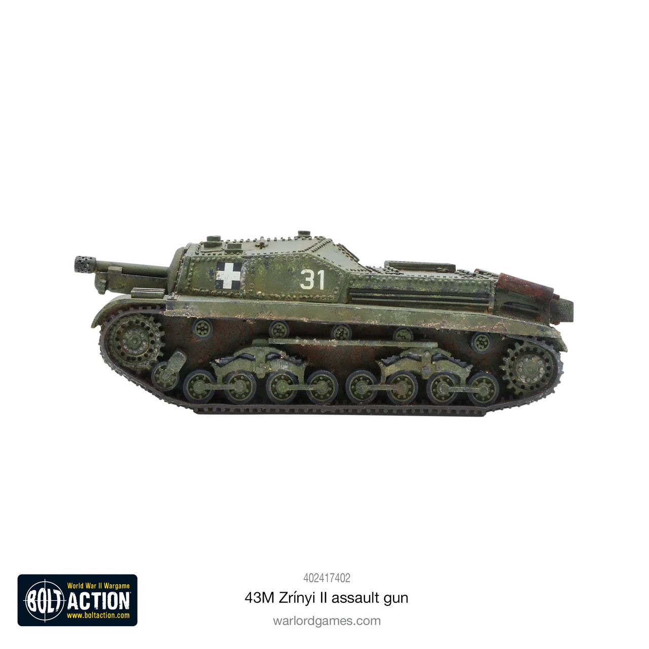 Bolt Action: 43M Zrínyi II Assault Gun NIB