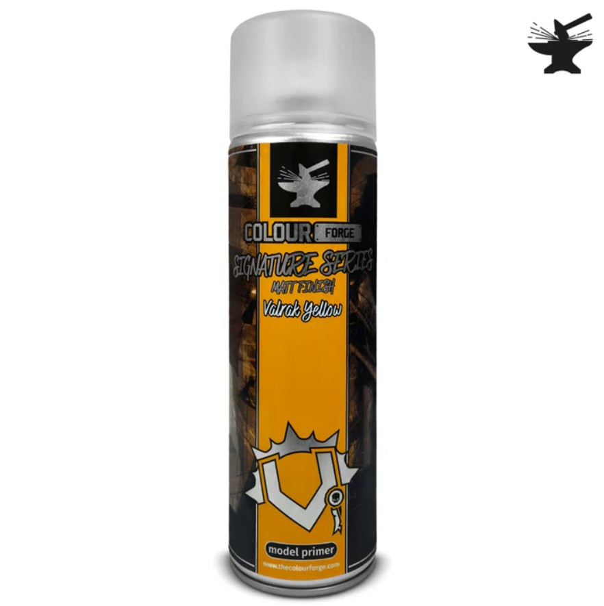 Colour Forge Spray: Signature Series – Valrak Yellow (500ml)