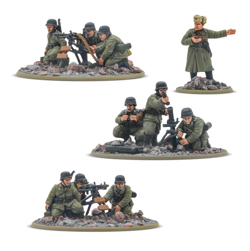 Bolt Action: German Veteran Infantry Heavy Weapons Platoon