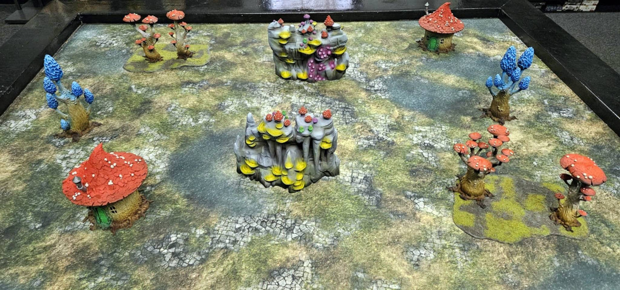 Warpfire: Age of Sigmar Terrain Set - Mushroom Edition!