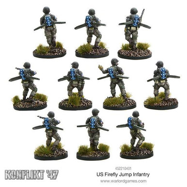 Konflikt 47: US Firefly Jump Infantry (Metal)