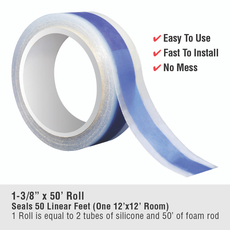 VERSASEAL Sealant Tape 1 3/8 x 50' Roll | Versatrim, LLC
