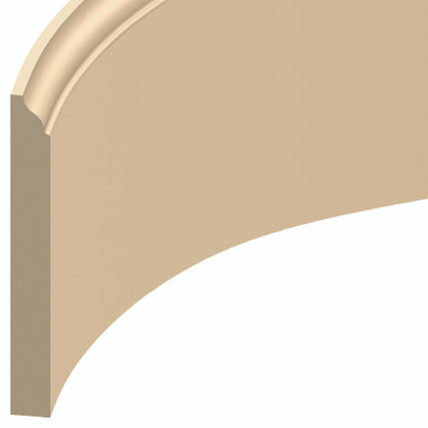 FCB-120335, VersaFlex Plain Colonial Base | Versatrim, LLC