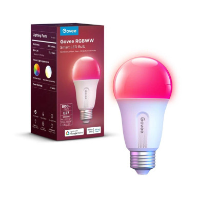 Govee WIFI & Bluetooth Smart Light Bulb 800lm - 1Pack- Best Price in ...