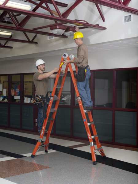 Werner FMT-00 Series // Fiberglass PRO Multi-Position Ladder / 300 lb ...