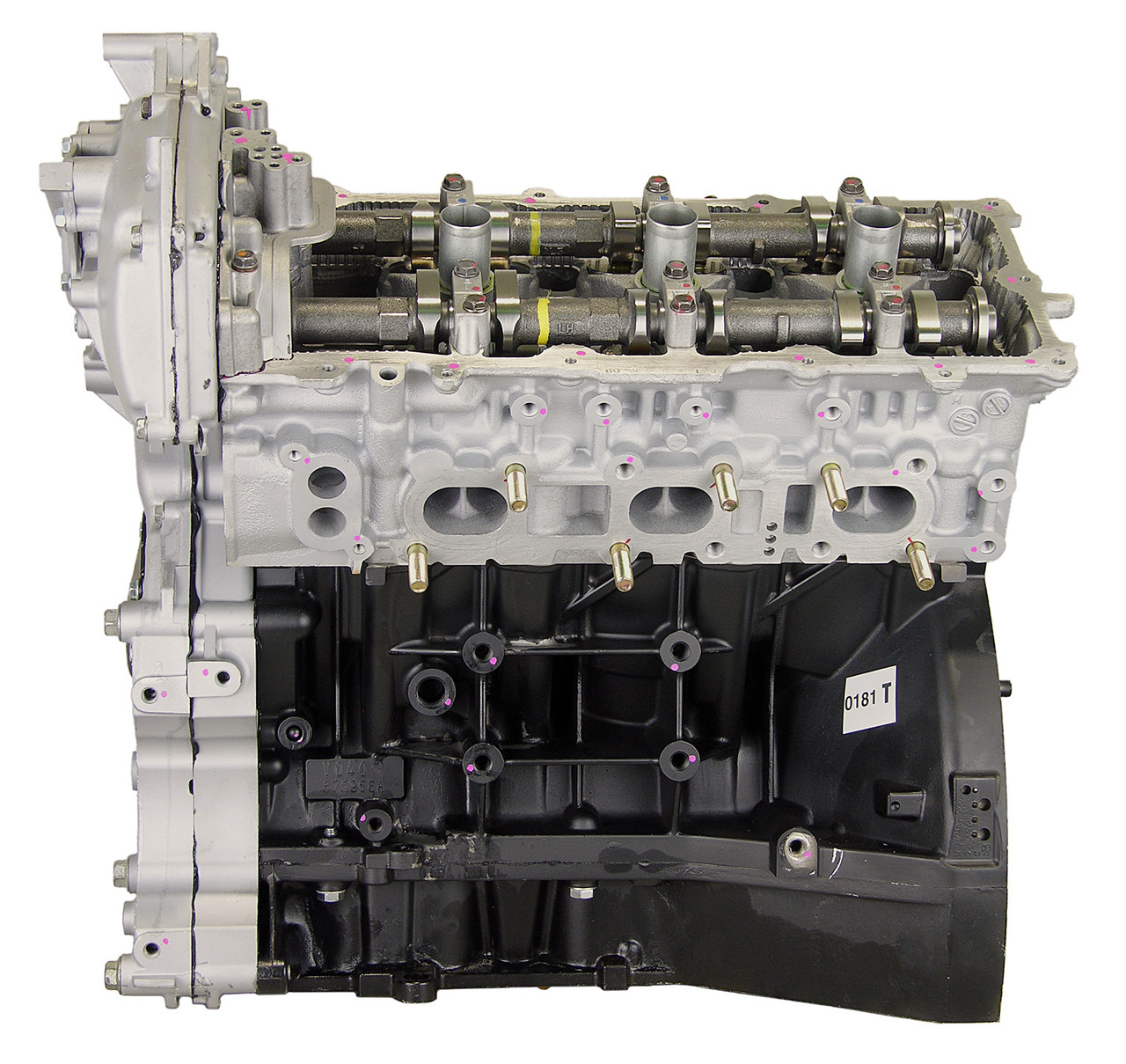 Nissan 4.0 V6 24v VQ40DE GAS Long Block - Pilot Engines