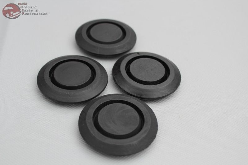 Chevy Gm Rubber Round Trunk Floor Pan Drain Plugs Set Of 4 Camaro Nova ...