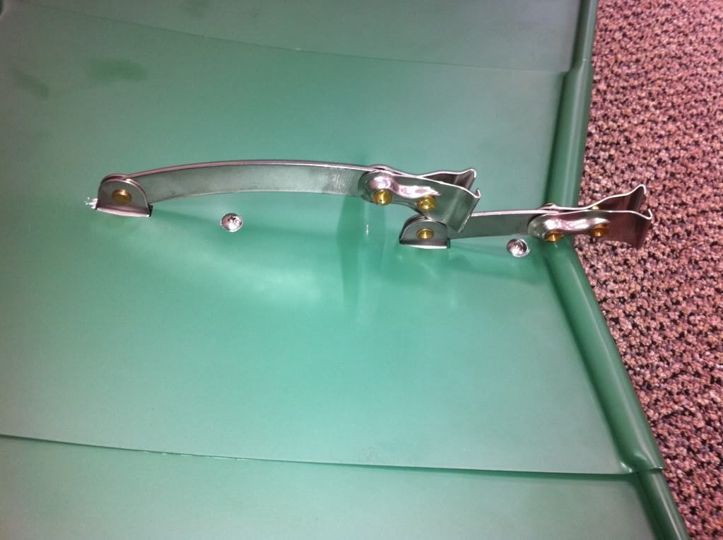 Fulton Sun Visor Ford Chevy Dodge Plymouth Steel New Two Piece ...