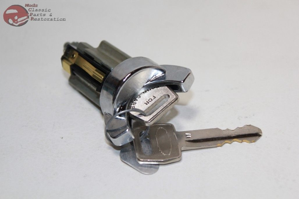 76-78 Mustang 80-91 Ford Truck Ignition Lock Cylinder Oem Keys New ...