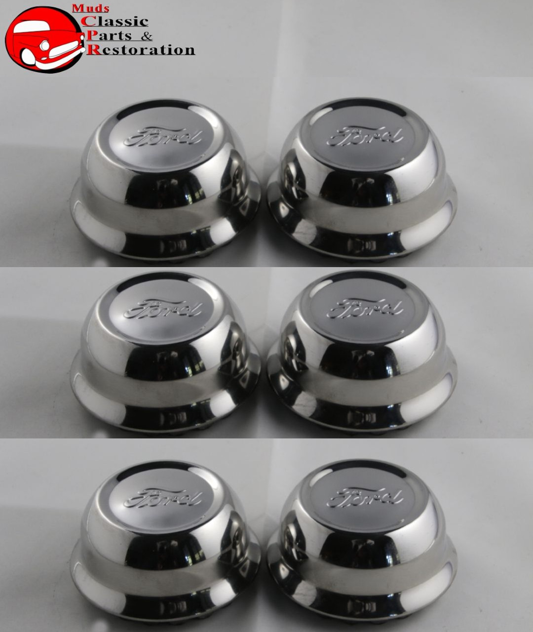 1928 1929 Ford Model A Stainless Steel Hub Caps Ford Script Official ...