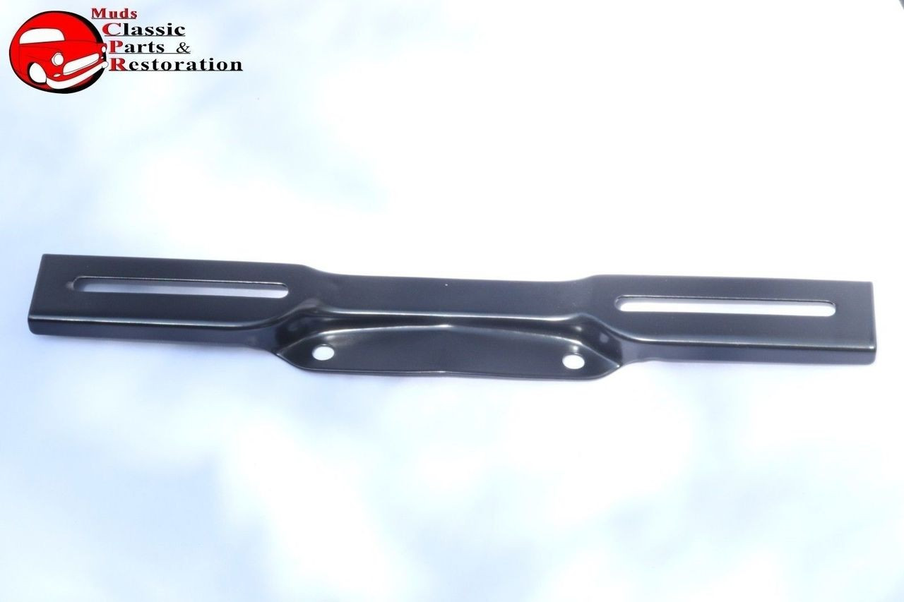 1956 Chevy Passenger Car Front License Plate Bracket Black Paint New ...
