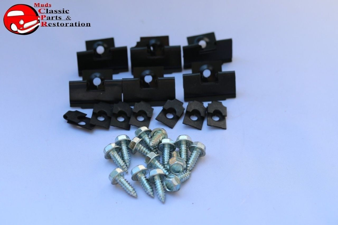 1957 Chevy Passenger Car Front Grille Clip Set Bel Air Nomad 150 210 ...