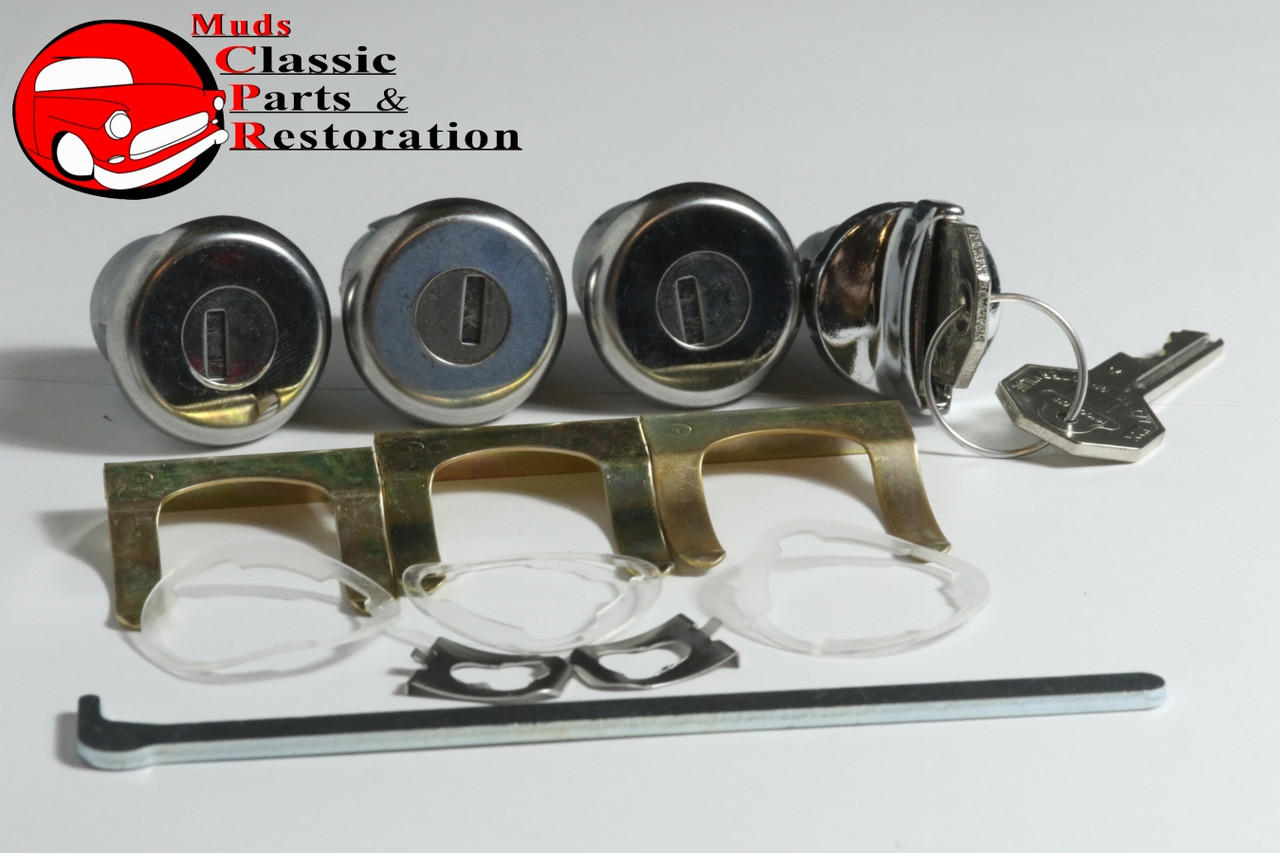 62-64 Nova Keys & Locks, Ignition, Door & Trunk Original Oem Gm Logo ...