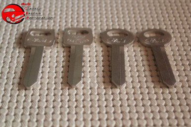 Ford Key Blanks Set Of 8 Ignition Door Trunk Mustang Bronco Pickup Truck