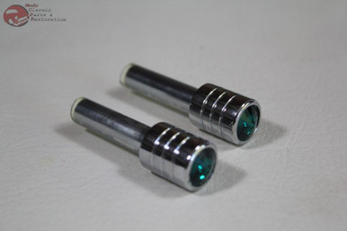 Green Medium Swarovski Diamond Door Lock Knobs Custom Truck Hot Rat ...